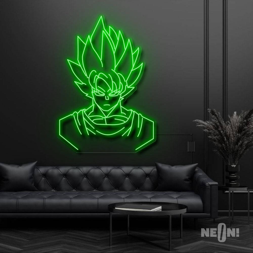 Goku LED Neon Sign | The Neon Store