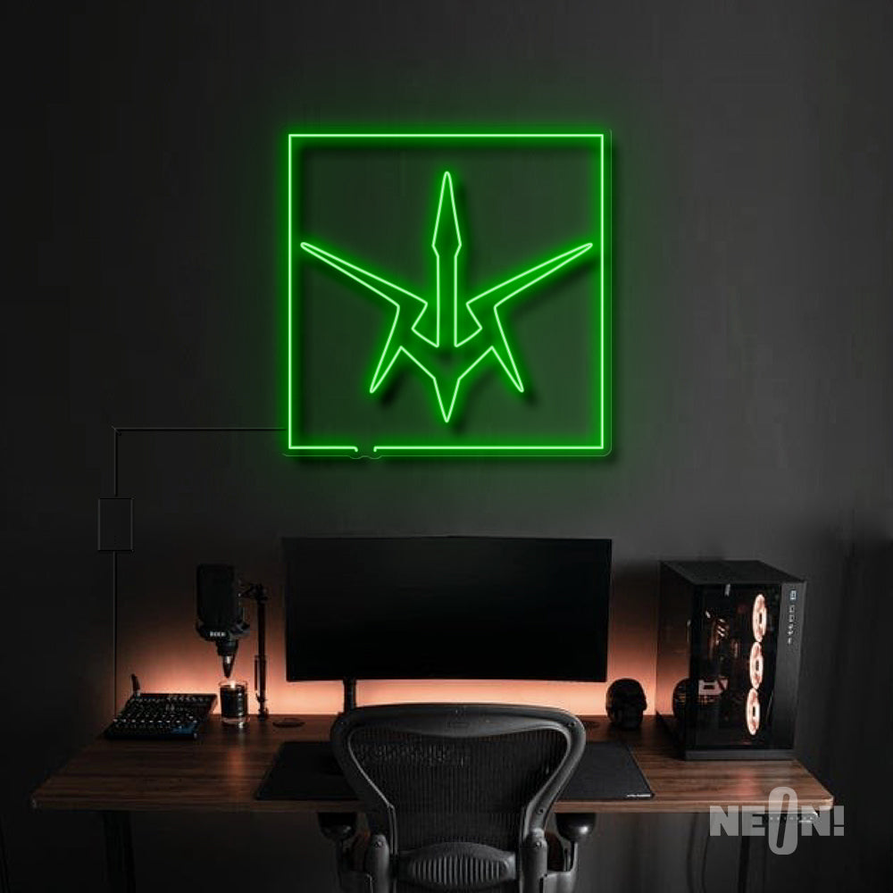 Black Knight Symbol Neon Sign - Code Geass | The Neon Store