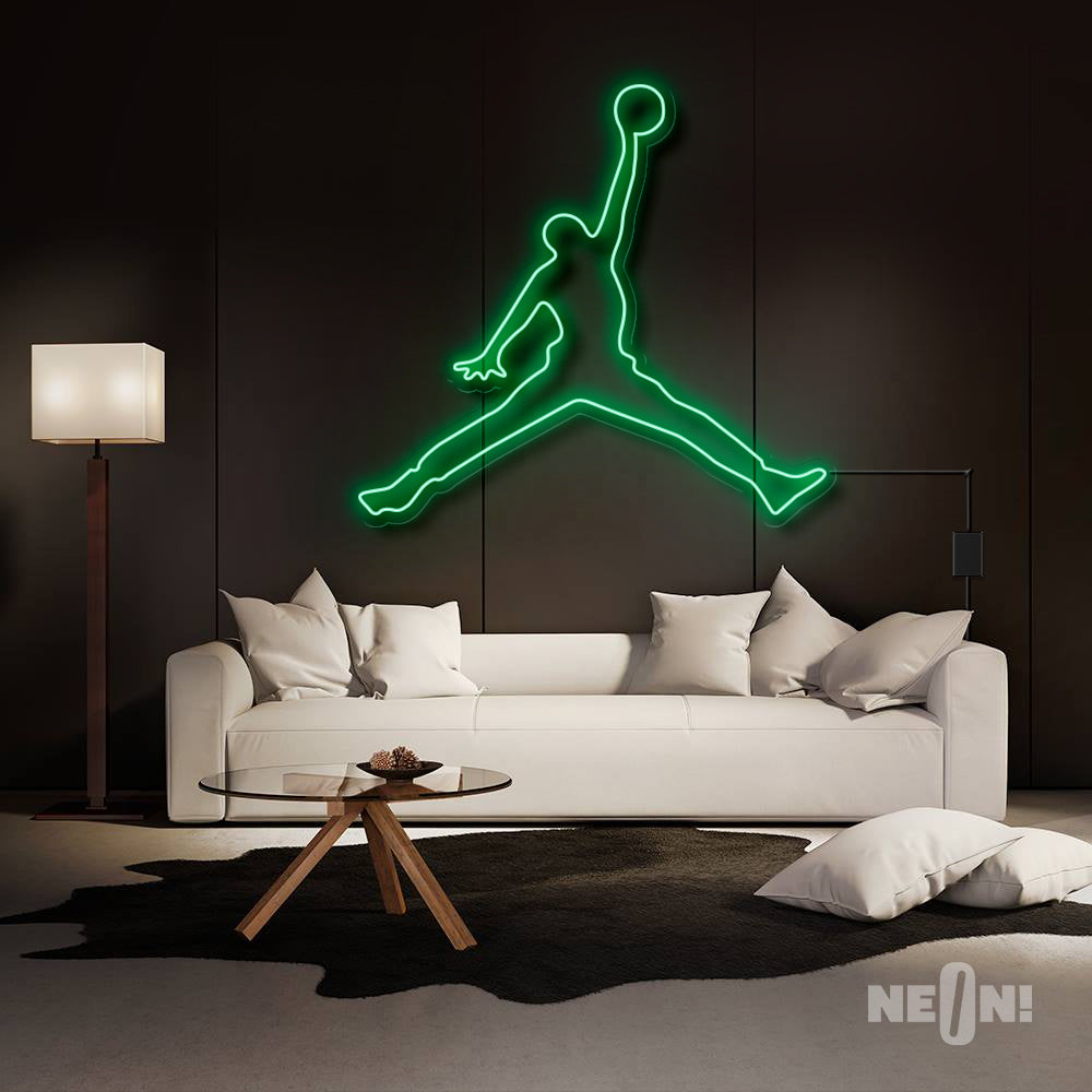 Green Jordan Logo Wallpaper